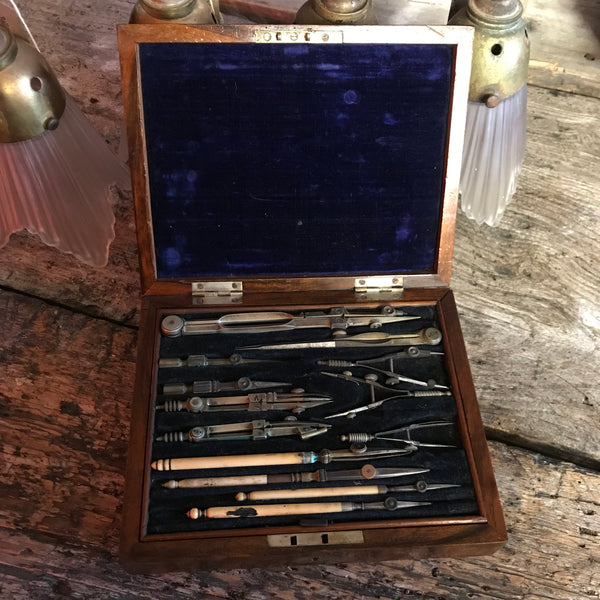 antique drawing set
