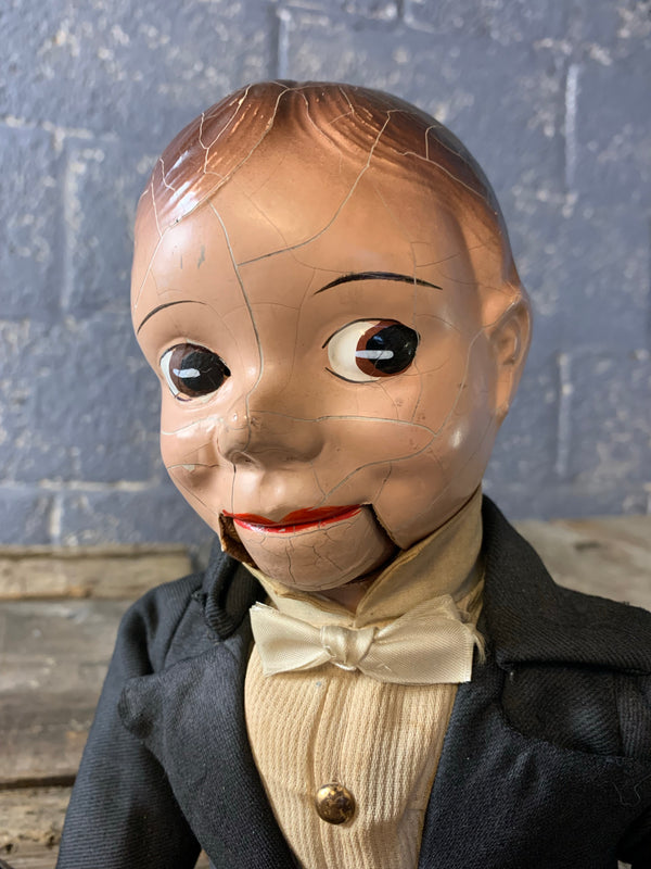 A Charlie McCarthy ventriloquist's dummy - Belle and Beast Emporium