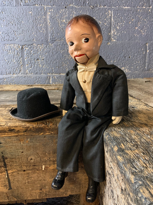 A Charlie McCarthy ventriloquist's dummy - Belle and Beast Emporium