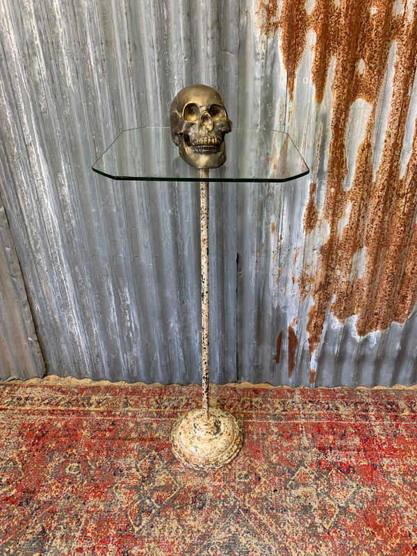 A large cast iron and glass shop display stand - Belle and Beast Emporium
