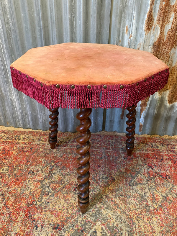 An early gypsy table with barley twist legs - Belle and Beast Emporium