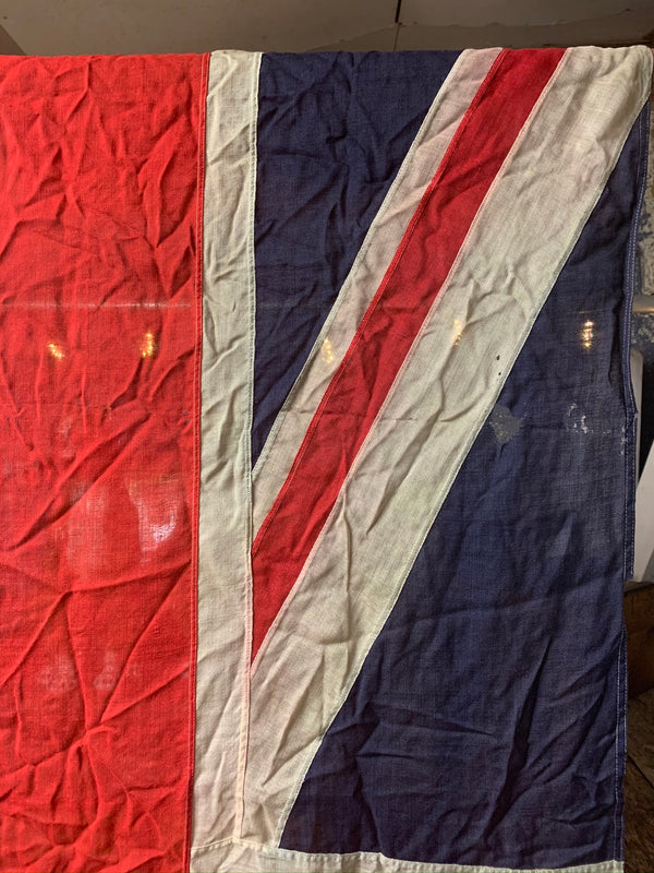 A large sewn Union Jack flag - Belle and Beast Emporium
