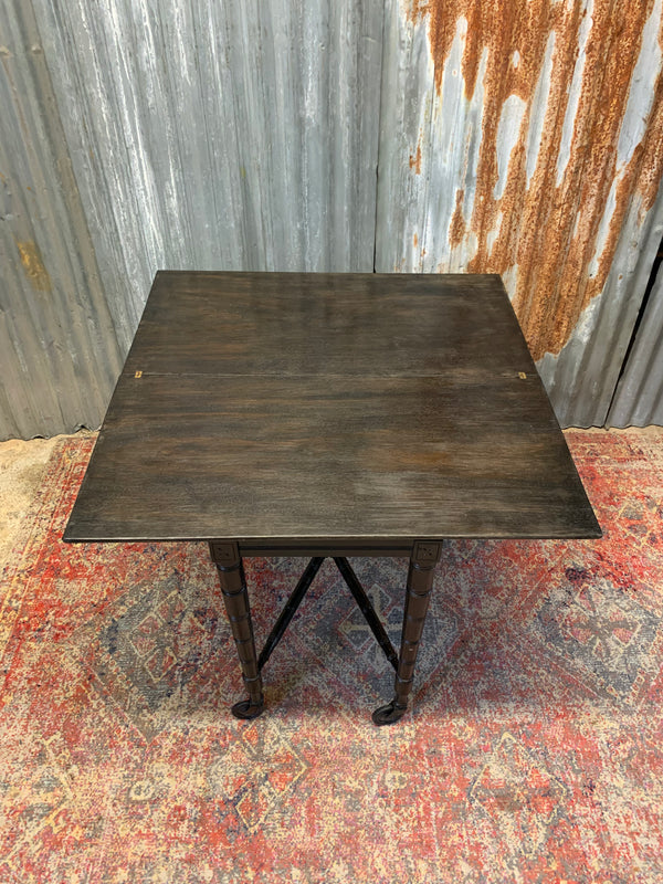 An ebonised aesthetic movement folding card table - Belle and Beast ...